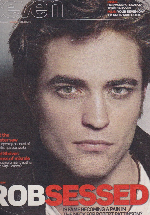 Seven Magazine - Robert Pattinson – magazine canteen