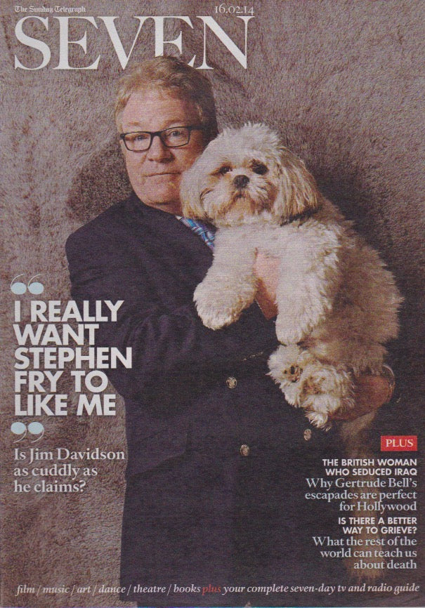 Seven Magazine - Jim Davidson – magazine canteen