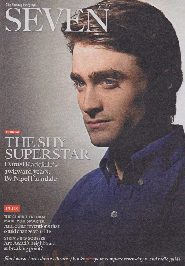 Seven Magazine - Daniel Radcliffe – magazine canteen