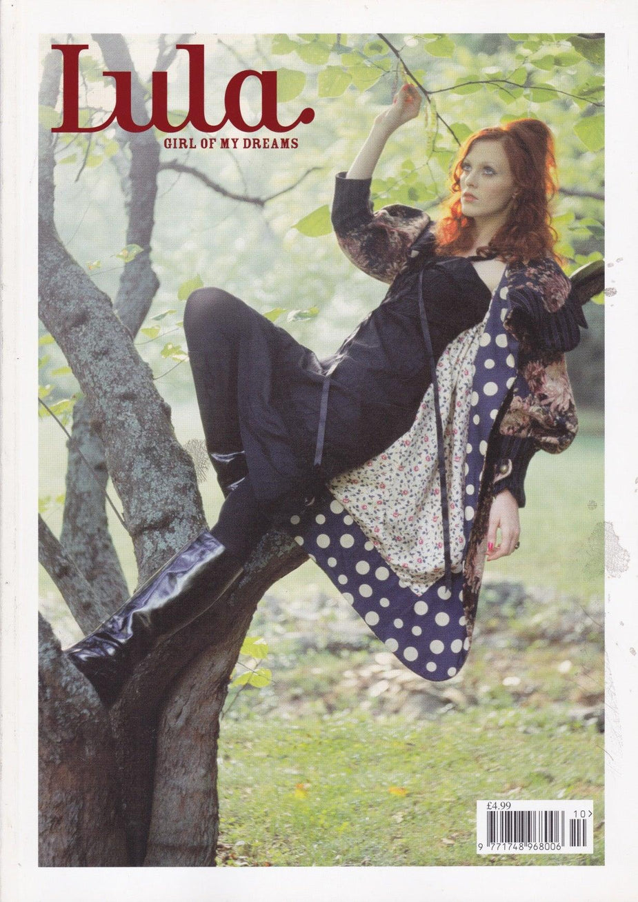Lula Magazine 3 - Karen Elson Reading Copy – magazine canteen
