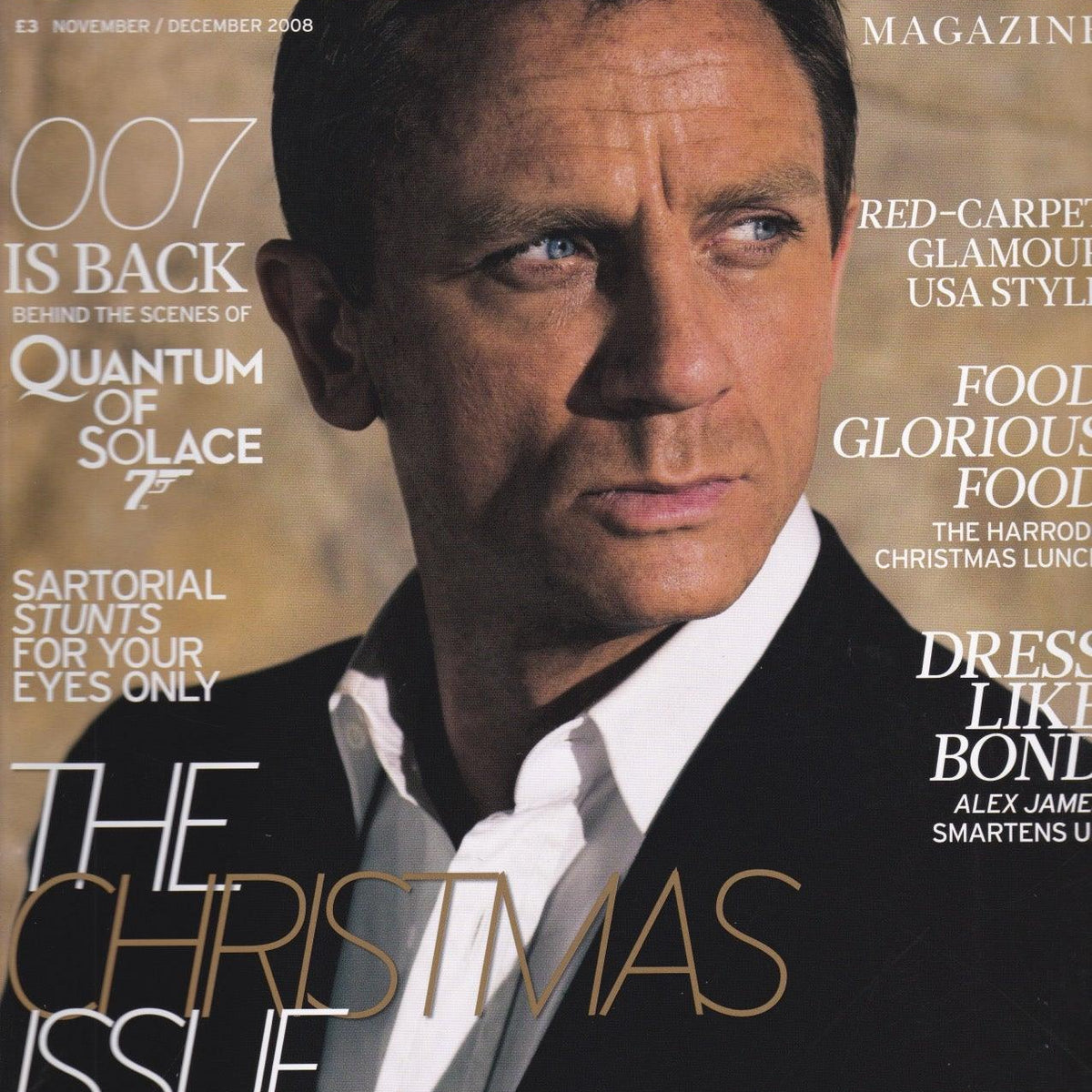 Harrods Magazine - Daniel Craig – magazine canteen