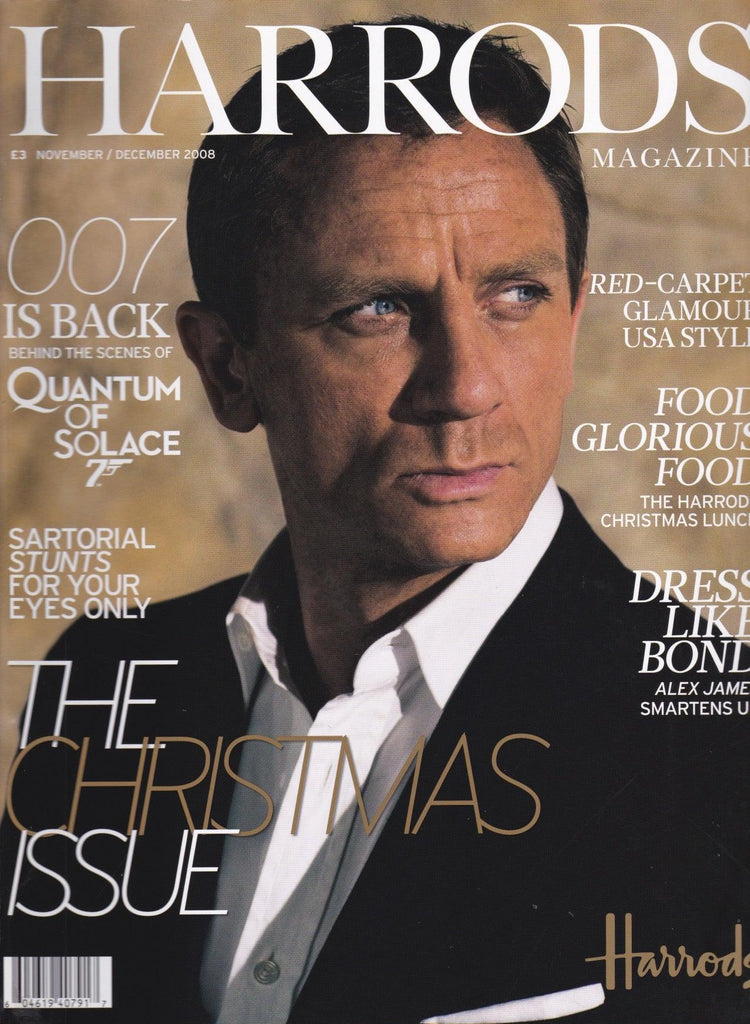 Harrods Magazine - Daniel Craig – magazine canteen