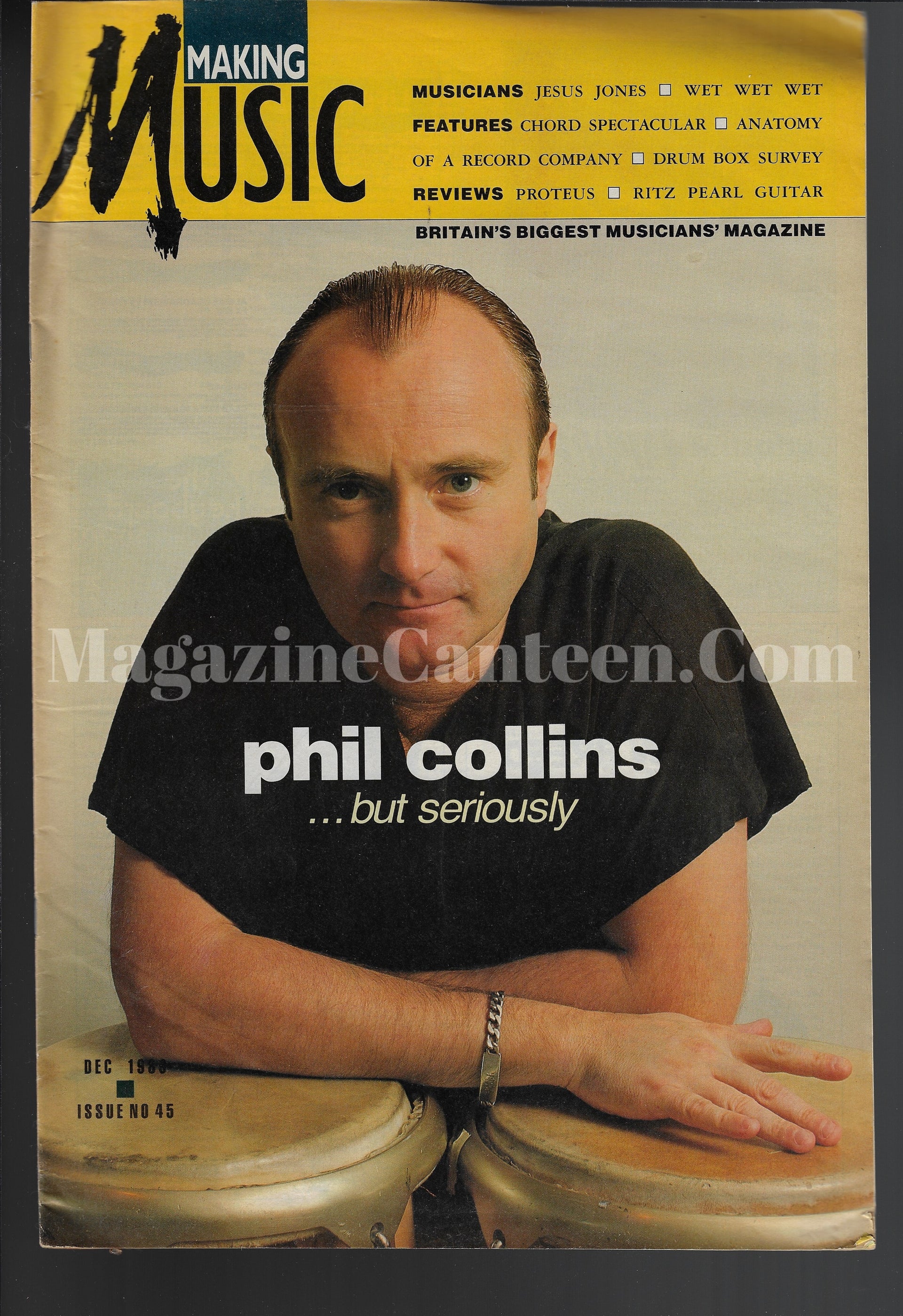Making Music Magazine - Phil Collins – magazine canteen
